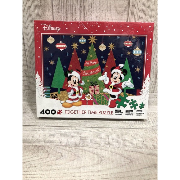 Ceaco | Games | Mickey Mouse Friends 40 Piece Together Time Puzzle ...